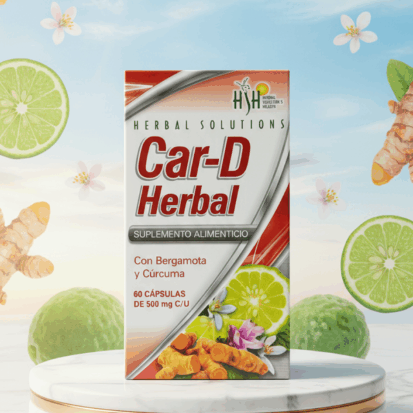 CAR-D HERBAL – 60 Caps – Alpha Naturista